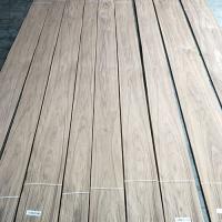 China American Walnut Wood Veneer Panel A Grade 0.45mm Crown Cut for Furniture for sale