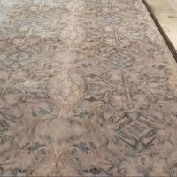 China American Walnut Burl Veneer Sheet 0.2mm Kraft Paper Backed 2440x1220mm for sale