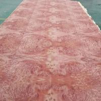 China African Red Wood Veneer Burl Sheet 0.30mm A Grade Slice Cut for Luxury Decoration for sale