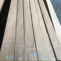 China 0.6mm Plain Sliced White Oak Wood Veneer 4x8 Paper Backed Unfinished Grade A for sale