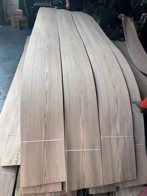 China Thick 0.45MM Red Oak Wood Veneer Slice Cut Panel AAA Grade for sale