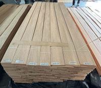 China OEM Red Oak Wood Veneer Rift Cut Panel AA Grade 0.42mm for Furniture Door Cabinet for sale