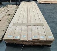 China OEM Red Oak Wood Veneer Rift Cut Panel AA Grade 0.42mm for Furniture Door Cabinet for sale