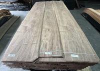 China Crown  Cut American Walnut Veneer Natural AAA Grade Thick 0.45mm for sale