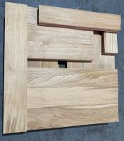 China White Oak Wood Flooring Veneer C Grade 1.2mm Quarter Cut Fancy Plywood for sale