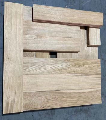 China White Oak Wood Flooring Veneer C Grade 1.2mm Quarter Cut Fancy Plywood for sale
