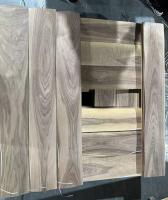 China Slice Cut American Walnut Veneer Natural C Grade Thick 1.2mm Flooring for sale