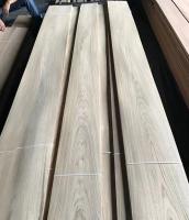 China OEM Red Oak Wood Veneer Crown Cut Panel AAA Grade 0.7mm for Furniture Door for sale