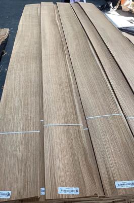 China 0.50mm European White Oak Veneer Panel AA Grade Quarter Cut MDF Fancy Plywood for sale