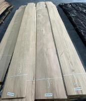 China European White Oak Veneer 0.50mm Knotty Grade Quarter Cut Crown Cut 250cm Length for sale