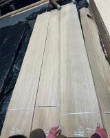 China Quarter Cut American Red Oak Veneer Panel AAA Grade 0.45mm Thickness 250cm Length for sale