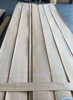 China Length 250cm Red Oak Wood Veneer 12cm Width AA Grade Thickness 0.5mm for sale