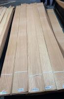 China Length 250cm Red Oak Wood Veneer 12cm Width AA Grade Thickness 0.5mm for sale