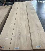 China Red Oak Wood Veneer Panel AAA Grade 0.5mm Crown Cut for Furniture and Door for sale