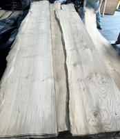China 1.2mm European White Oak Veneer Panel Knoty Grade Slice Cut 250cm Length for Interior Decoration for sale