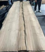China 1.2mm European White Oak Veneer Panel Knoty Grade Slice Cut 250cm Length for Interior Decoration for sale