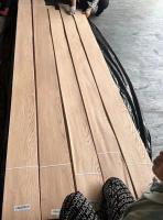 China Half Crown Cut American Red Oak Veneer Panel AA Grade 0.5mm for Door Furniture for sale