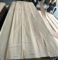 China Half Crown Cut American Red Oak Veneer Panel AA Grade 0.5mm for Door Furniture for sale
