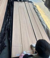 China High Quality Red Oak Wood Veneer, Panel AAAGrade, 0.5mm Thickness, for sale