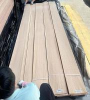 China High Quality Red Oak Wood Veneer, Panel AAAGrade, 0.5mm Thickness, for sale