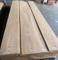 China 0.5mm Red Oak Veneer Panel AAA Crown Cut 250cm+ Length for Furniture and Flooring for sale
