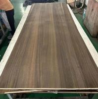 China 0.5mm Quarter Cut Smoked European Oak Wood Veneer 250cm Length Panel Grade A for Furniture for sale