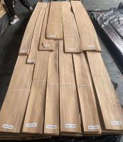 China 0.45mm White Oak Wood Veneer Grade AA Quarter Cut 120-220cm for Door for sale