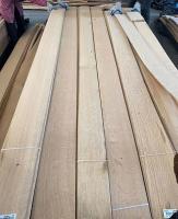 China White Oak Wood Veneer 0.42-2.0mm Flake Quarter Cut for Retro Furniture for sale