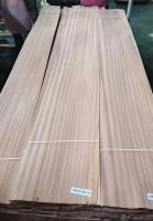 China 1mm Sapele Wood Veneer Flat Cut AA Grade Panel for Furniture Door Cabinet 250cm Length for sale
