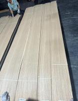 China Lonson White Oak Wood Veneer Crown Cut Panel Grade A Thickness 2mm for sale