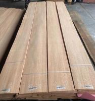 China Quarter Cut Red Oak Veneer Thickness 0.45mm Wood Veneer panel AAA Grade for sale