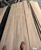 China 0.5mm Knotty Grade White Oak Wood Veneer for Retro Furniture Door for sale