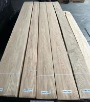 China A Grade White Oak Wood Veneer 0.5mm Thickness Crown Cut for Door Furniture for sale