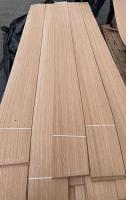China Quarter cut Red Oak Veneer panel 0.5mm Wood Veneer AAA Grade for sale