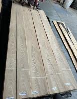 China 0.5mm American White Oak Veneer AA Grade Crown Cut for Door Furniture for sale