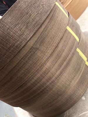 China Natural Wood Veneer Edge Banding 1mm Thick Walnut Strips 8-12% Moisture for sale