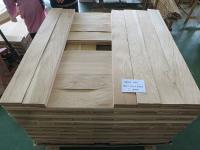 China White Oak Rift Cut Wood Veneer 0.7mm C Grade for Engineered Flooring Top Layer for sale