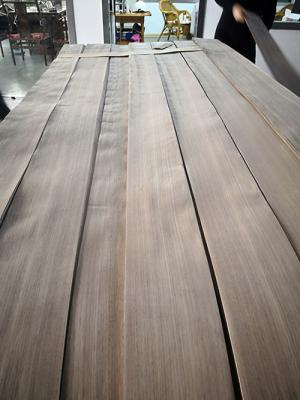 China American Black Walnut Rift Cut Wood Veneer 250cm Length 0.45mm Thickness Straight Grain for sale