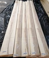 China OEM Brown White Ash Wood Veneer, 250cm Length & 12cm Width, Panel Grade C for sale