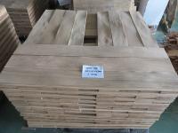 China White Oak Wood Flooring Veneer 1mm Thick C Grade Rift Sawn 1200x165mm for sale