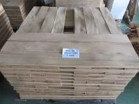China White Oak Wood Flooring Veneer 1mm Thick C Grade Rift Sawn 1200x165mm for sale