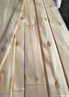 China 0.7mm Knotty Pine Veneer Roll Rotary Cut Panel A Grade MDF Wood Veneer for sale