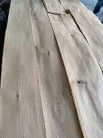 China White Oak Wood Veneer Quarter Cut 0.7mm Thickness Knotty Grade 120cm Length for sale