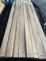 China 120cm White Wood Veneer Engineered  Use Quarter Cut 12% Moisture for sale