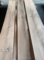 China Cabinet Interior Rustic White Oak 2mm Wood Veneer D Grade Medium Density for sale