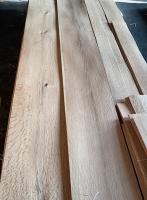 China Cabinet Interior Rustic White Oak 2mm Wood Veneer D Grade Medium Density for sale