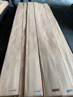China Rift Cut Red Oak Wood Veneer 0.45mm Panel A Grade Natural 10% Moisture for sale