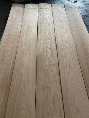 China White Oak Wood Flooring Veneer Slice Cut 1.2mm Thickness ISO9001 A Grade for sale