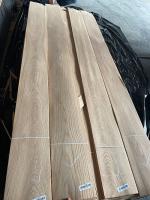 China White Oak Crown Cut Wood Veneer 0.6mm Thickness 120mm Width for Flooring OEM for sale