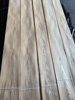 China 0.45mm Quarter Crown Cut White Ash Wood Panel Veneer, Grade Panel C, Thickness Tolerance +/-0.02MM for sale